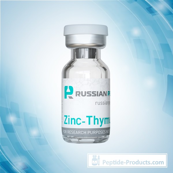 ZINC THYMULIN (10mg) thymus peptide an effective immunostimulant.