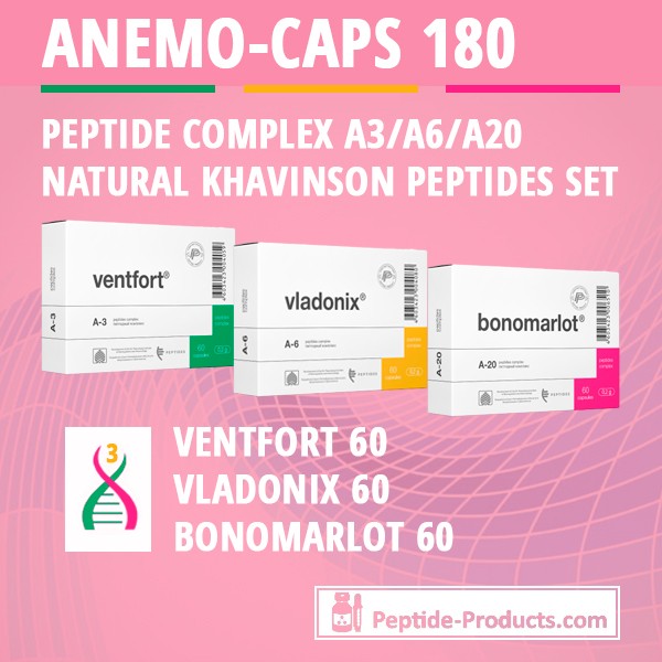 ANEMO-CAPS 180 - natural peptide complex for hematopoietic system in ...