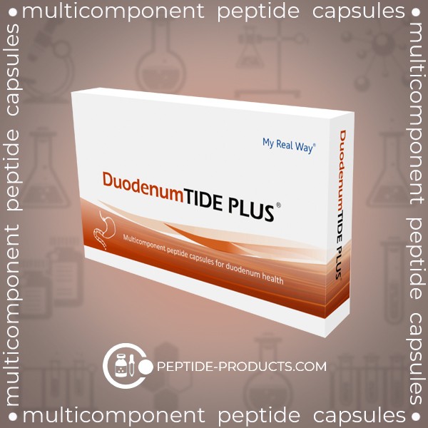 Duodenum TIDE PLUS - peptide bioregulator for duodenum.