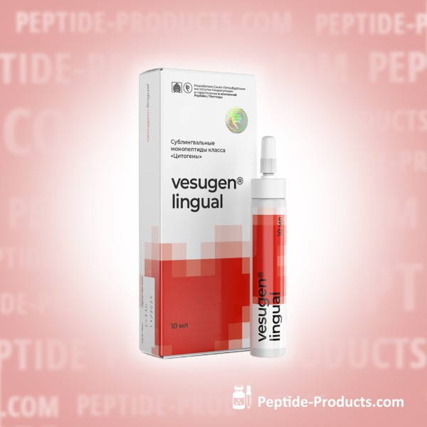 Lingual Vesugen® is a synthesized sublingual peptide complex for the ...