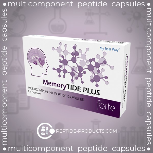 Memory TIDE PLUS FORTE - peptide bioregulator to improve memory