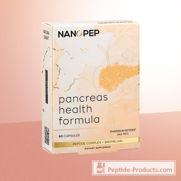 NATURA SANAT® - Pancreas Health Formula (peptide complex + bromelain)