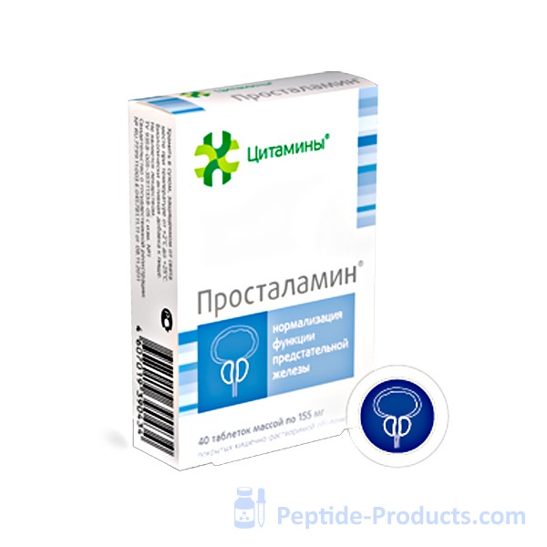 PROSTALAMIN® - natural peptide bioregulator for the prostate.