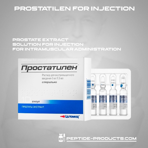 PROSTATILEN natural peptide product (prostate extract) solution for ...