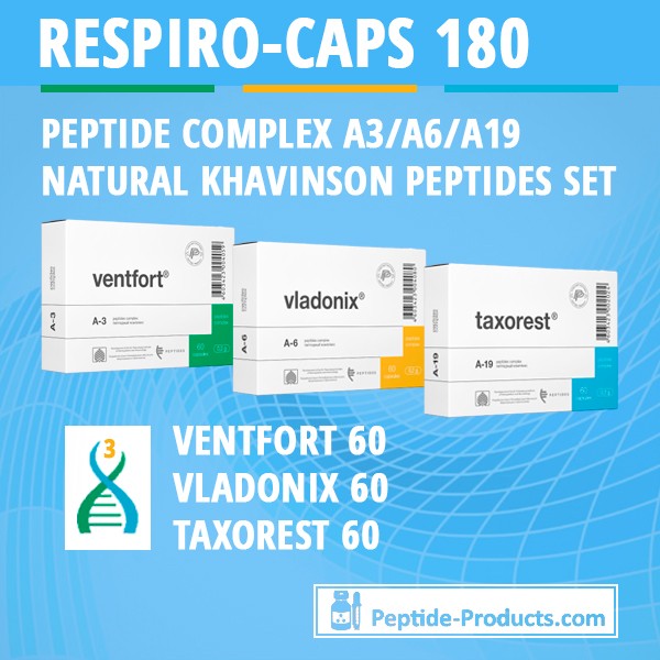 RESPIRO-CAPS 180 - natural peptide complex for respiratory and immune ...