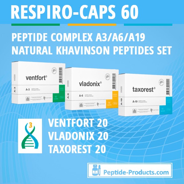 RESPIRO-CAPS 60 - natural peptide complex for respiratory and immune ...