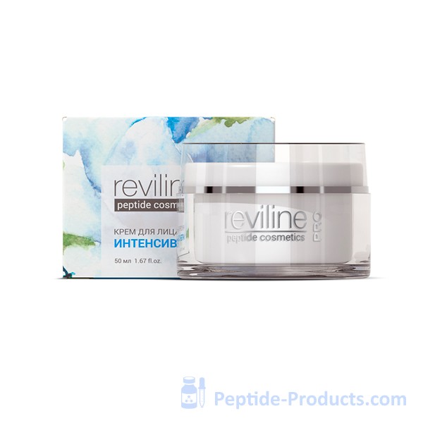 REVILINE PRO intensive peptide face cream.