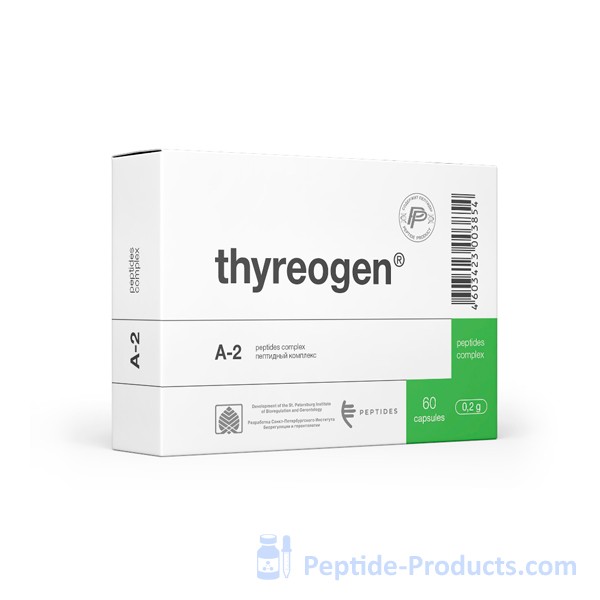 Thyreogen 60 - thyroid gland natural peptide bioregulator.