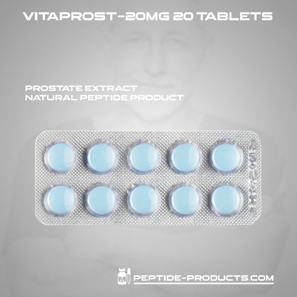 VITAPROST TABS 20 - prostate extract for men health. Prostate treatment.