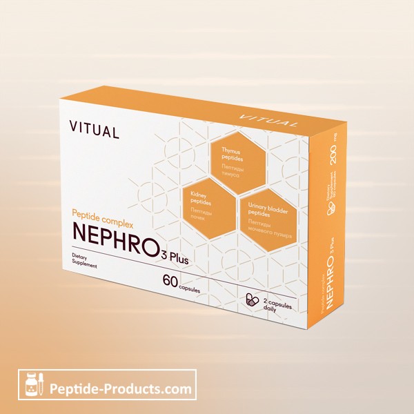 NEPHRO 3 Plus is a natural Khavinson peptide complex for the urinary ...