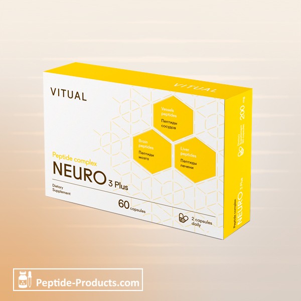 NEURO 3 Plus is a natural Khavinson peptide complex for brain and ...