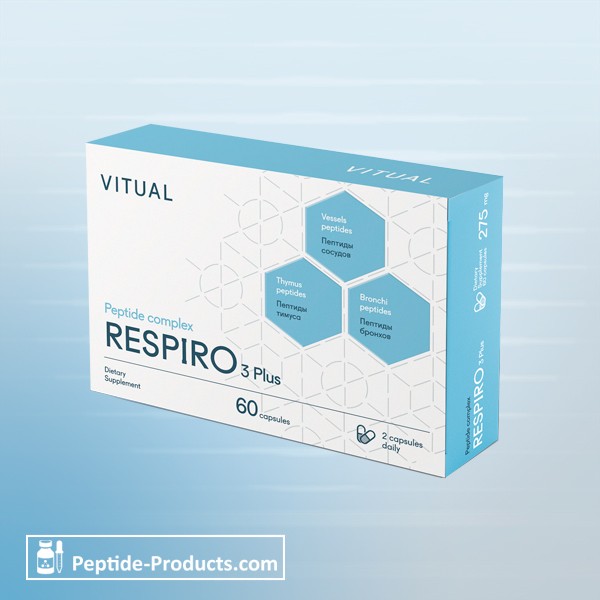 RESPIRO 3 Plus 60 - peptide complex for respiratory system for the ...